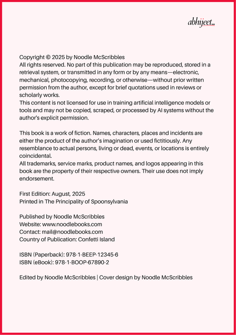 What a Copyright Page Looks Like [+ Free Templates] - Book Blabber